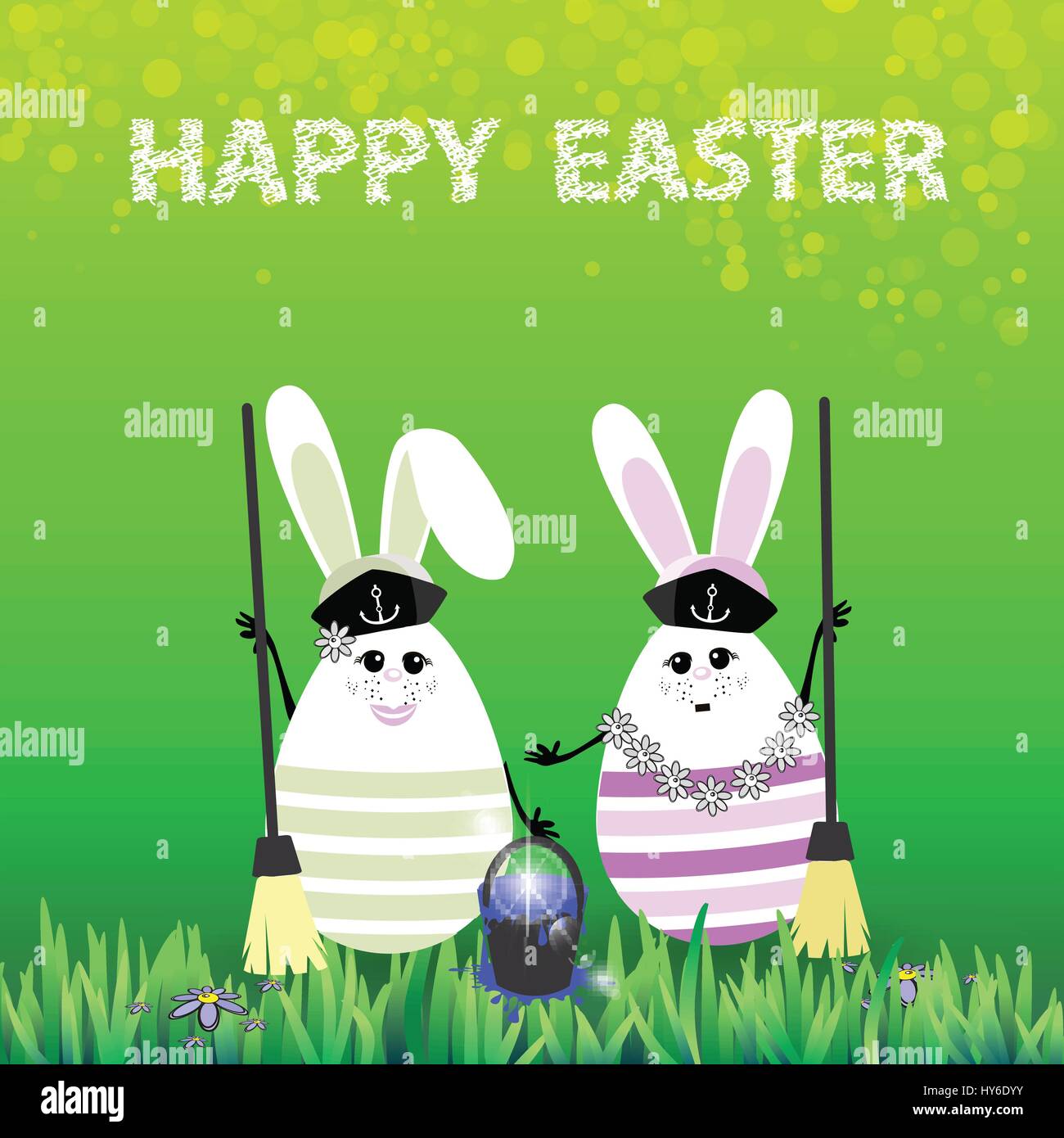 Grass brooms Stock Vector Images - Alamy