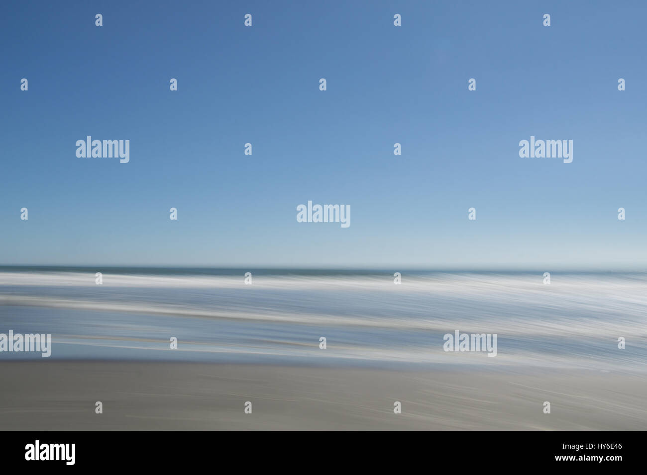 Beach abstract concept blurred nature sky clean defocus backdrop scene ...