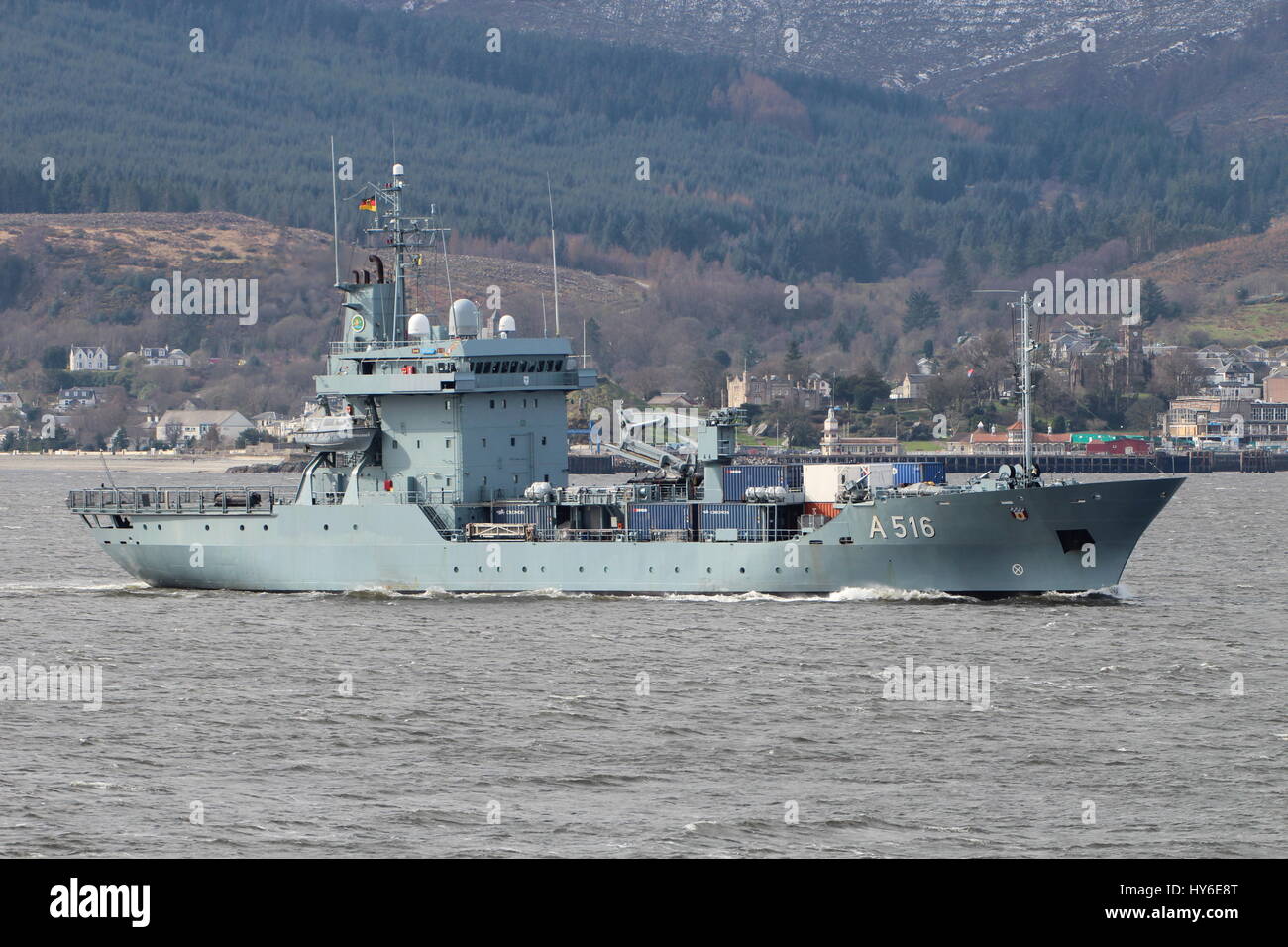 German navy elbe class replenishment hi-res stock photography and ...