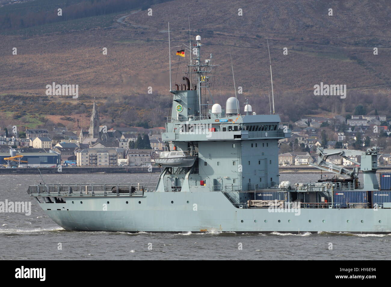 German navy elbe class replenishment hi-res stock photography and ...