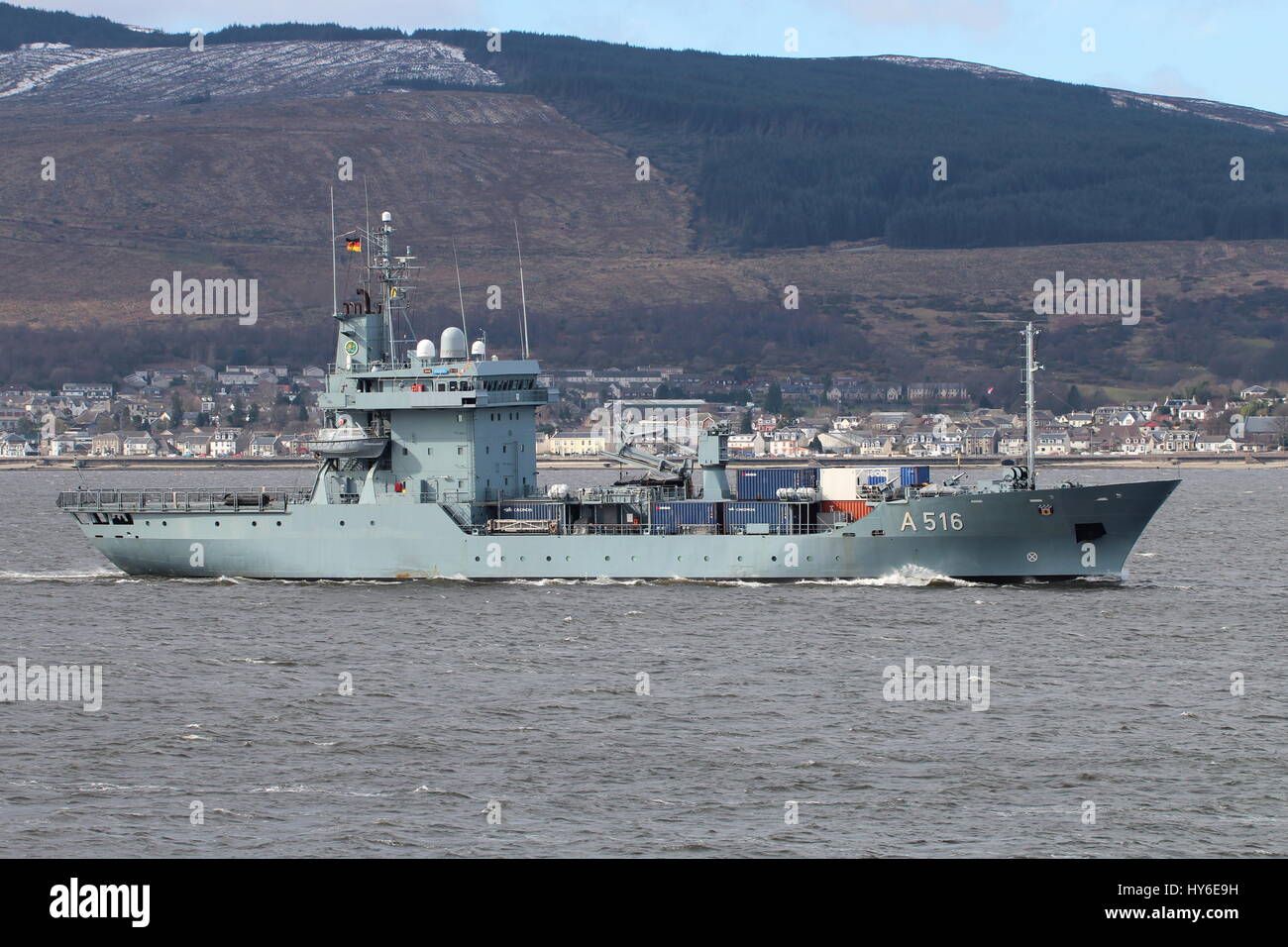 German navy elbe class replenishment hi-res stock photography and ...