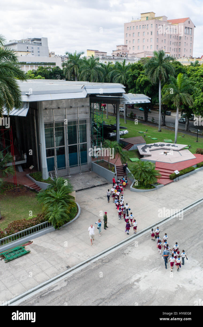 Memorial housing the Granma, the yacht which took Fidel Castro and his ...