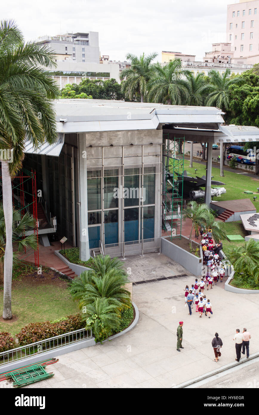 Memorial housing the Granma, the yacht which took Fidel Castro and his ...