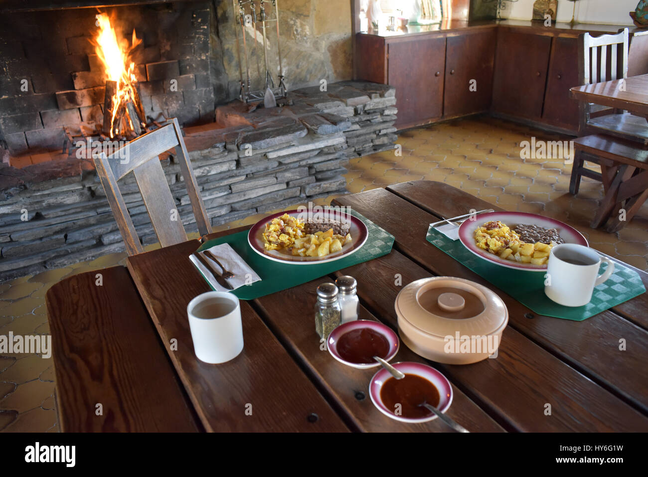 Mexican ranch breakfast Stock Photo - Alamy
