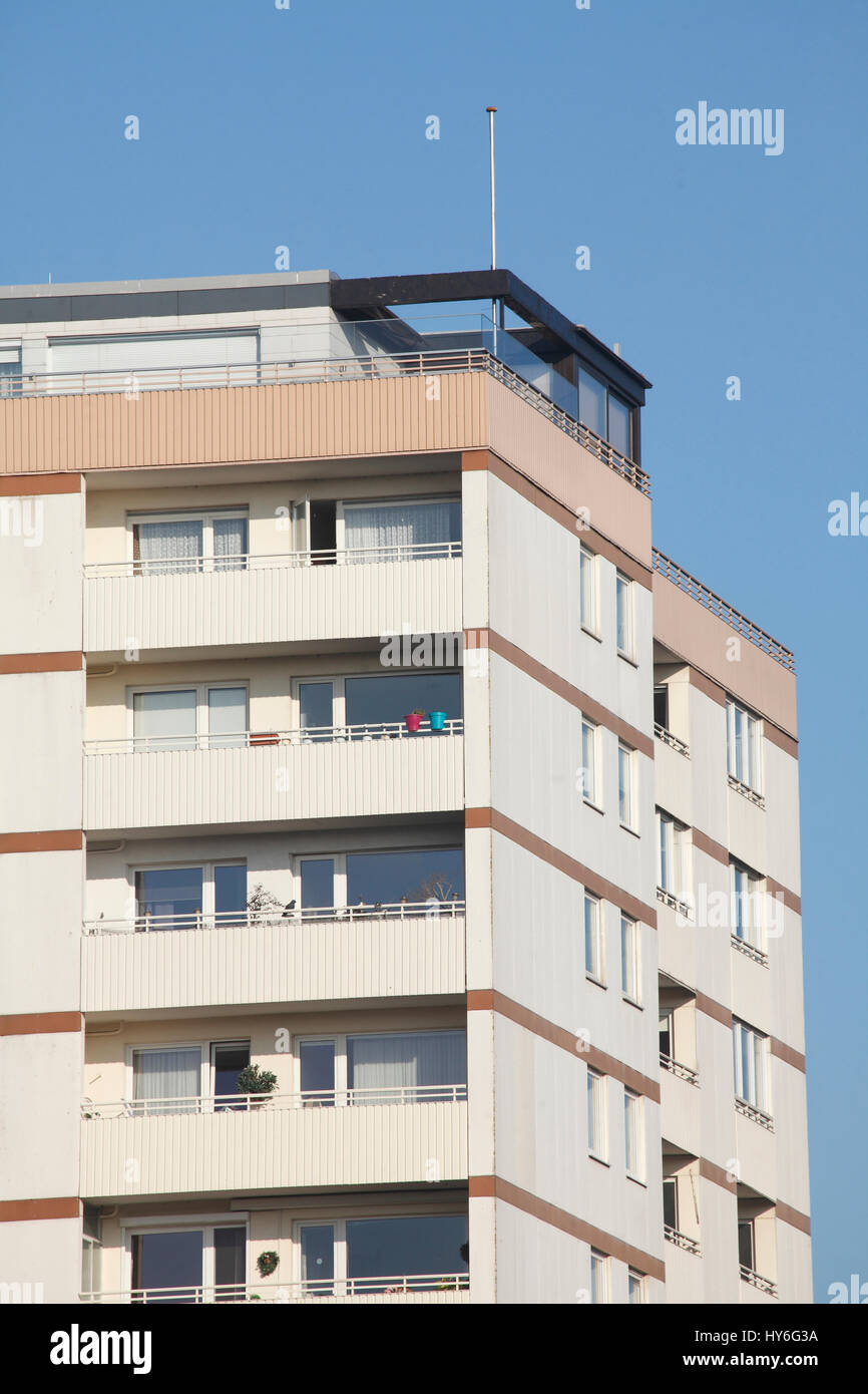 Block of Flats Stock Photo - Alamy