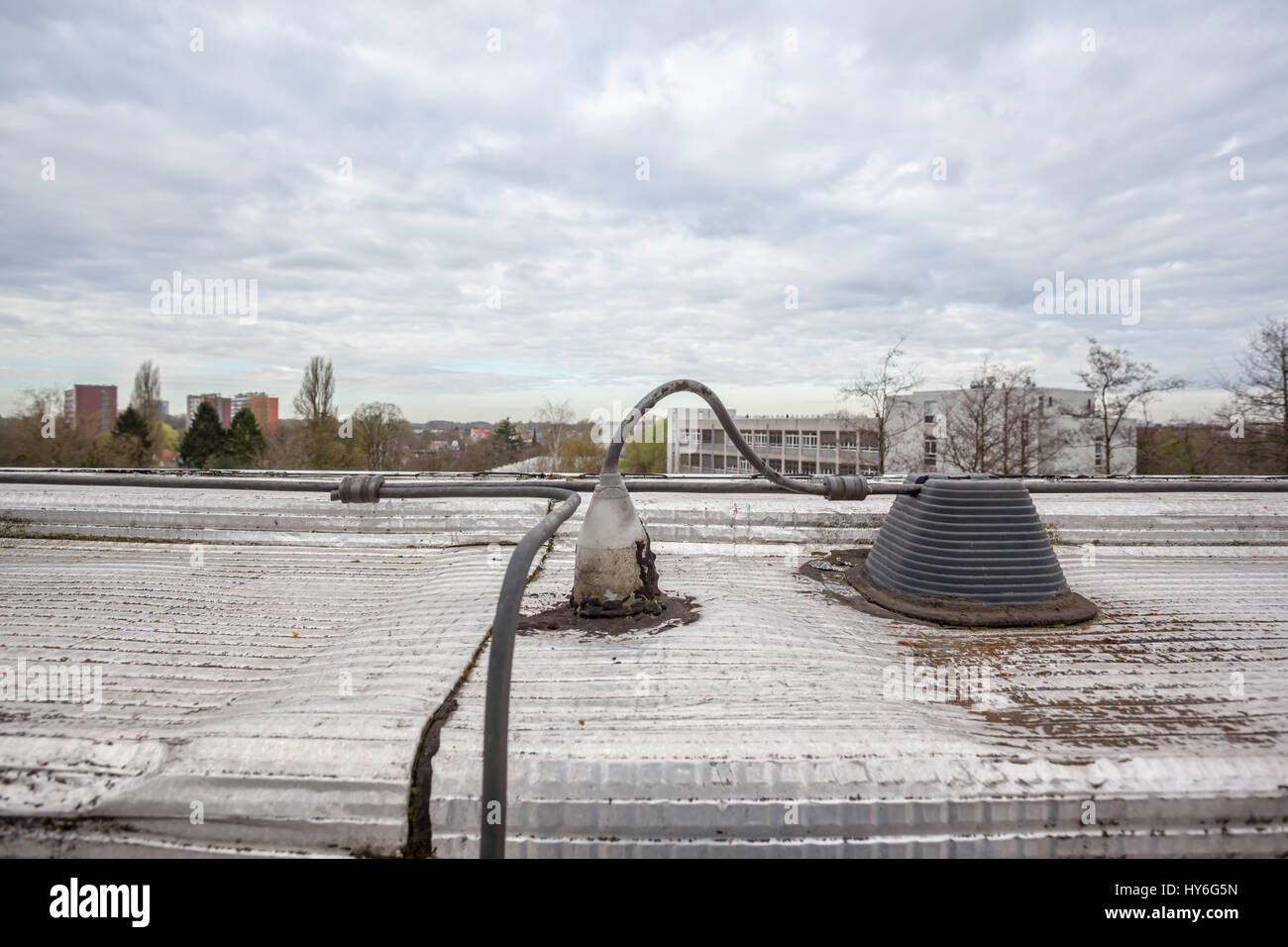 Lightning protection installation hi-res stock photography and images ...