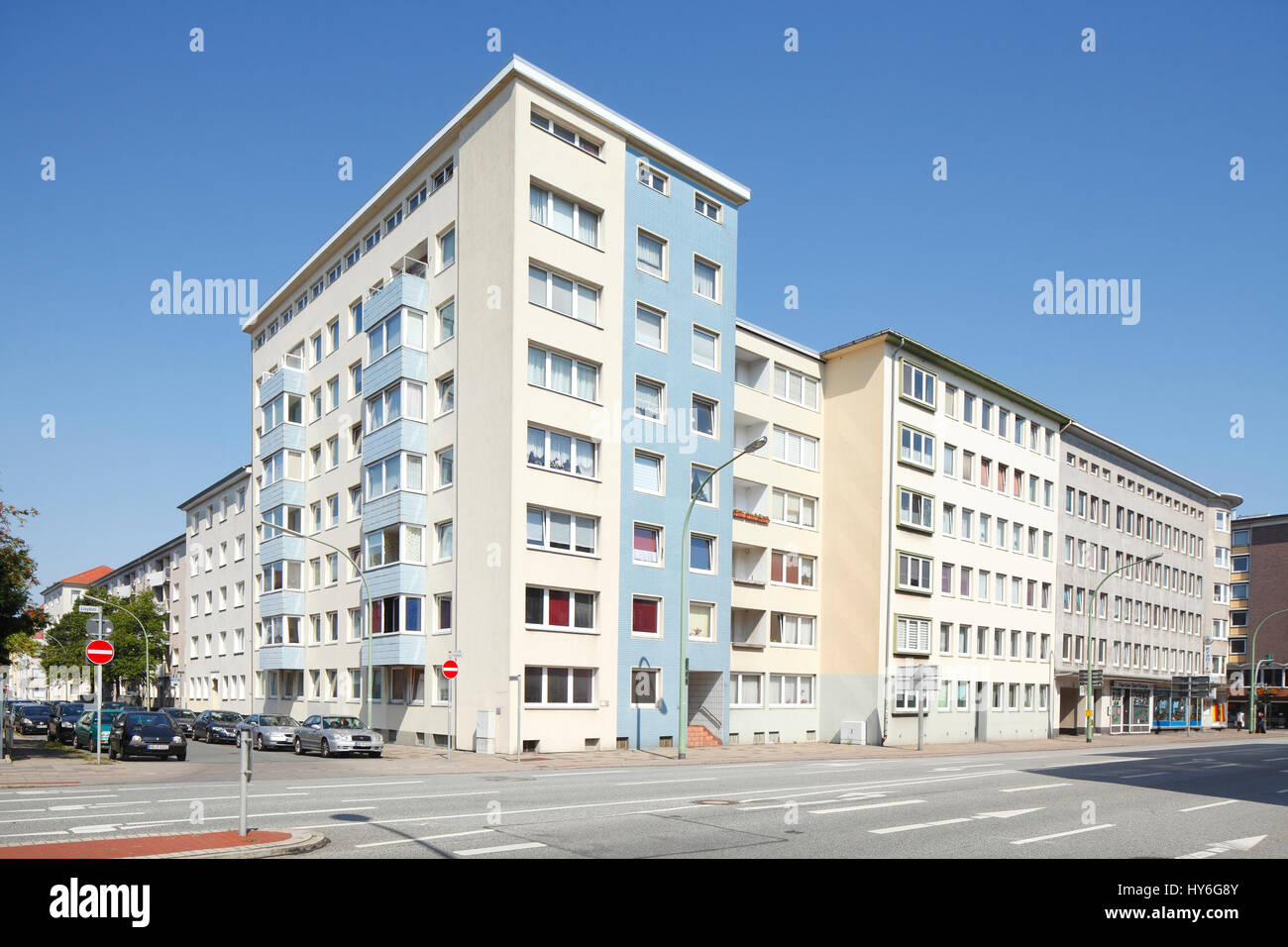 Block of Flats Stock Photo - Alamy