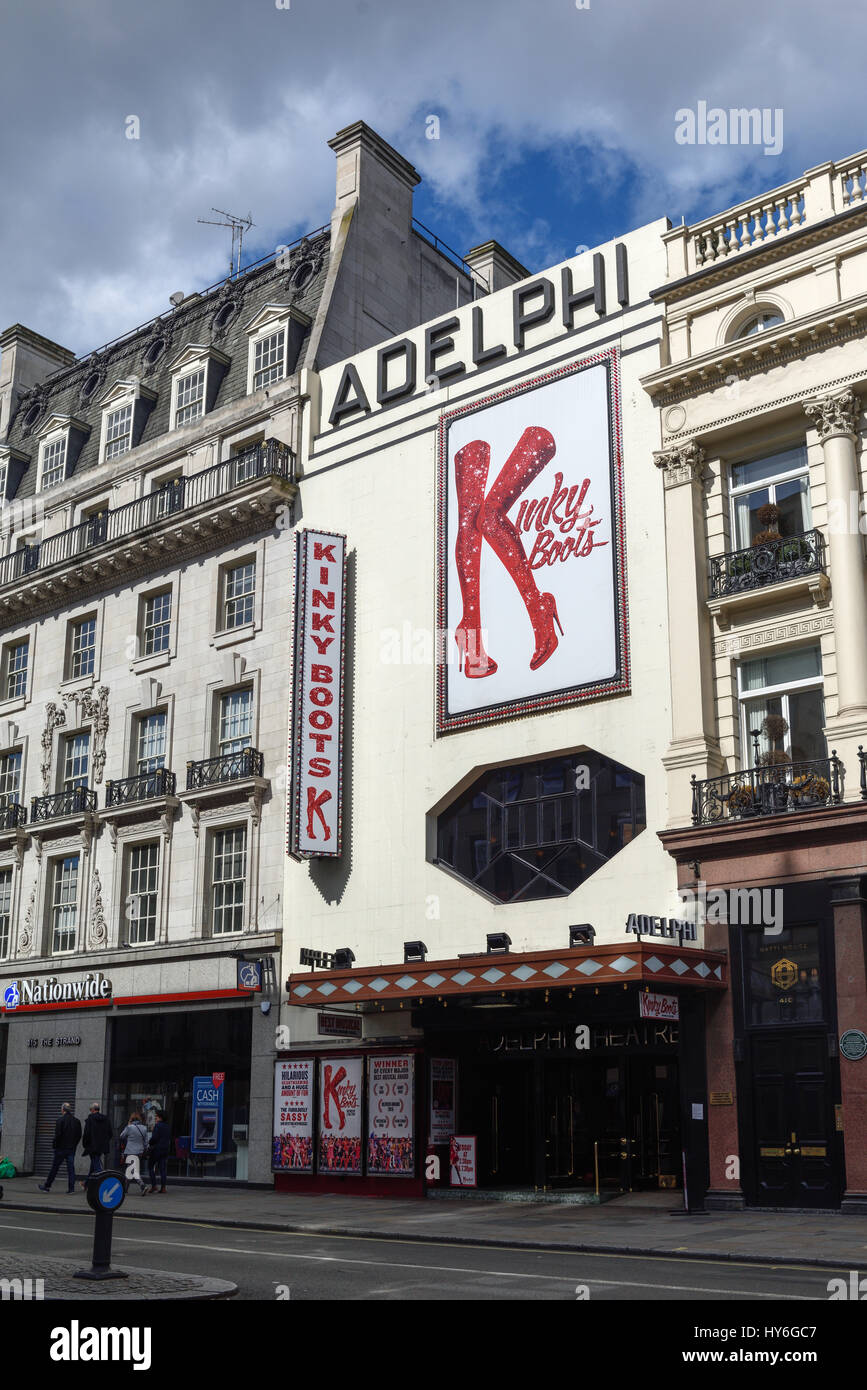 Adelphi Theatre The Strand Stock Photos & Adelphi Theatre The Strand ...