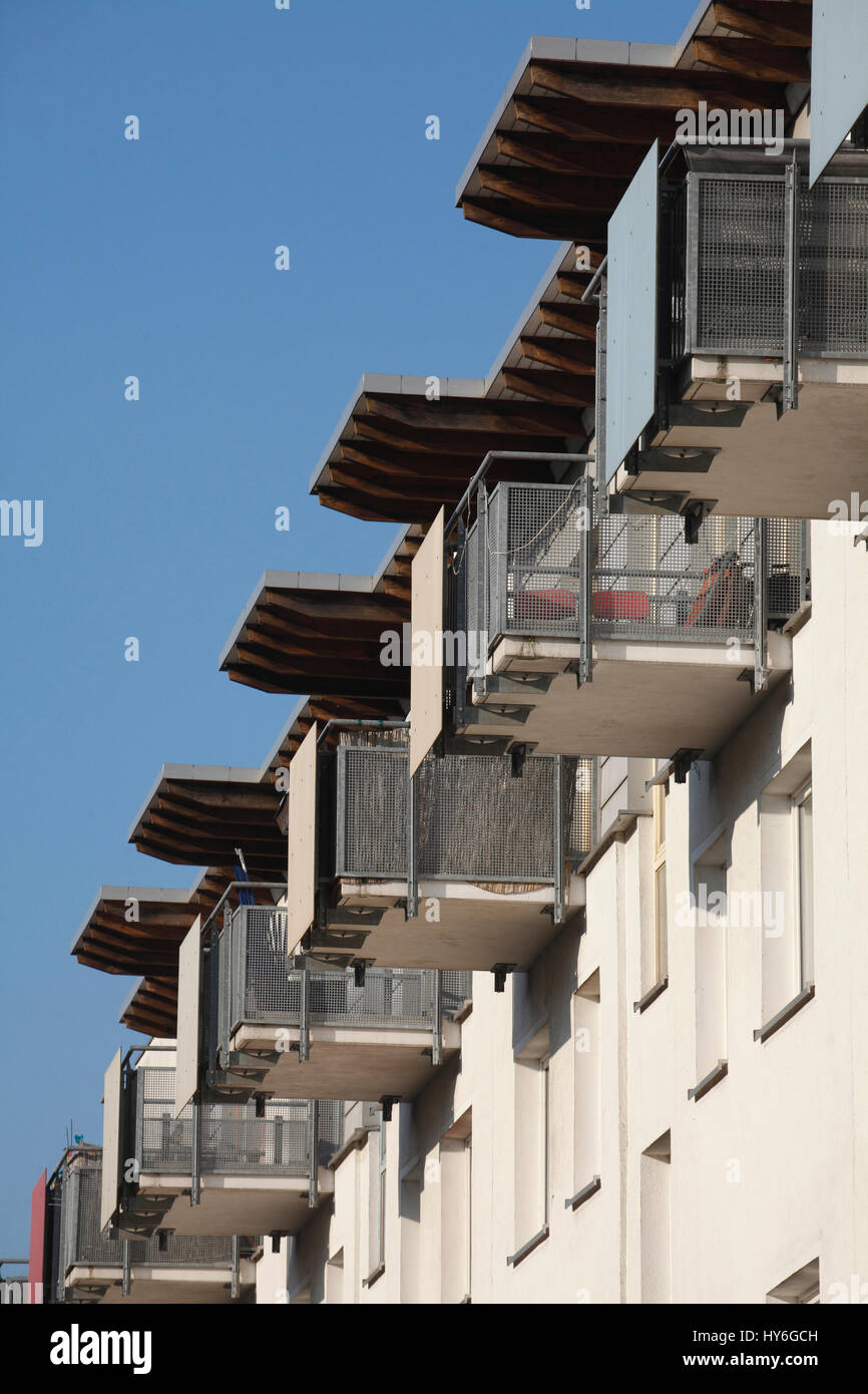 Block flats houses roofs hi-res stock photography and images - Alamy