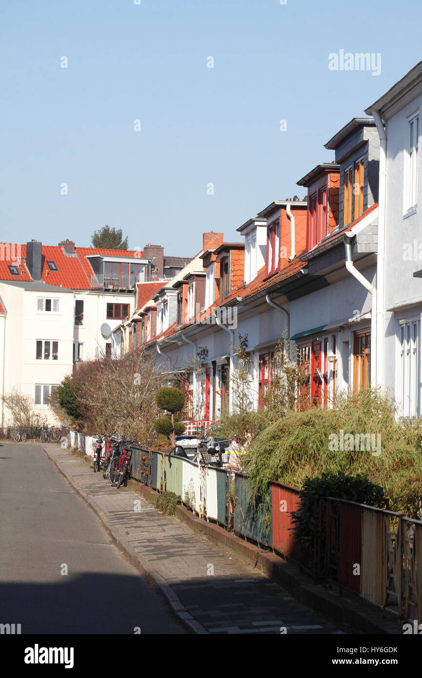 Block flats houses roofs hi-res stock photography and images - Alamy
