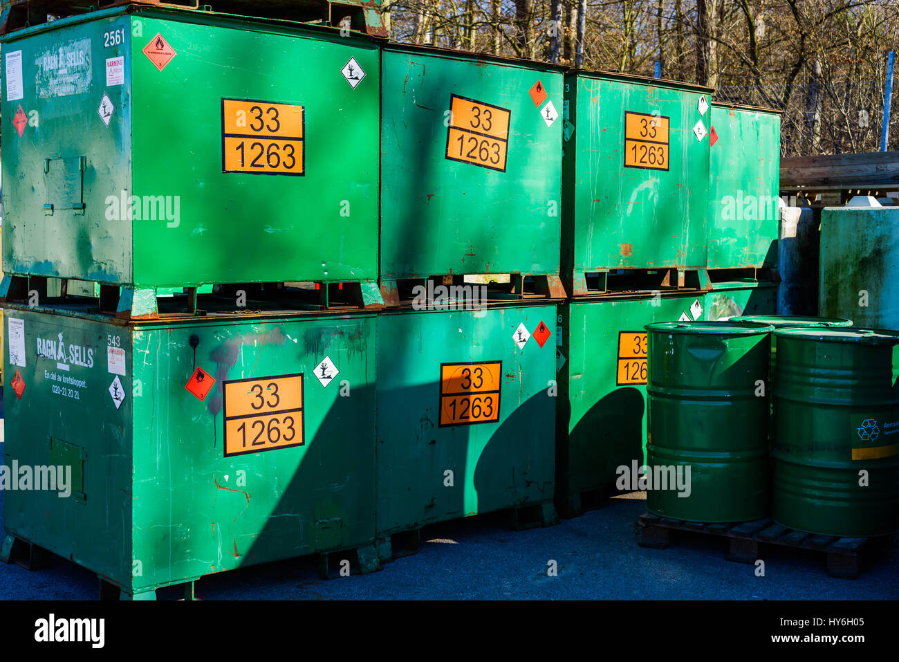 Placards warning hi-res stock photography and images - Alamy