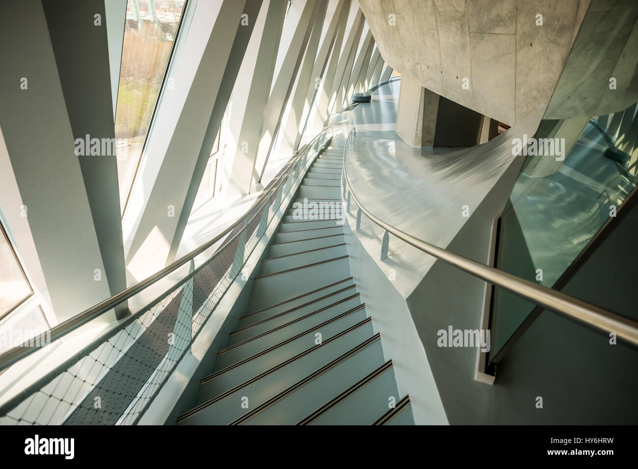 Stuttgart, Germany, March 28, 2017. Interior of the Mercedes Benz ...