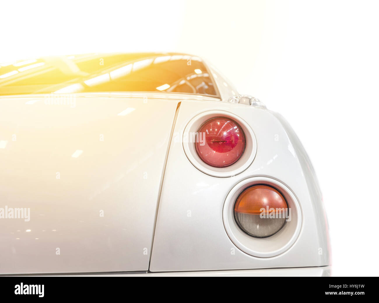 Car isolated back hi-res stock photography and images - Alamy