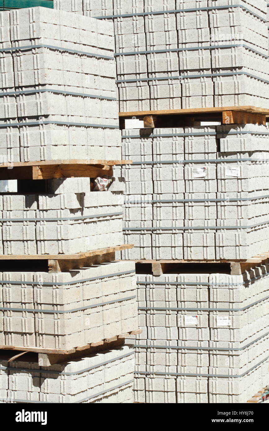 Stacked Up Bricks High Resolution Stock Photography and Images - Alamy