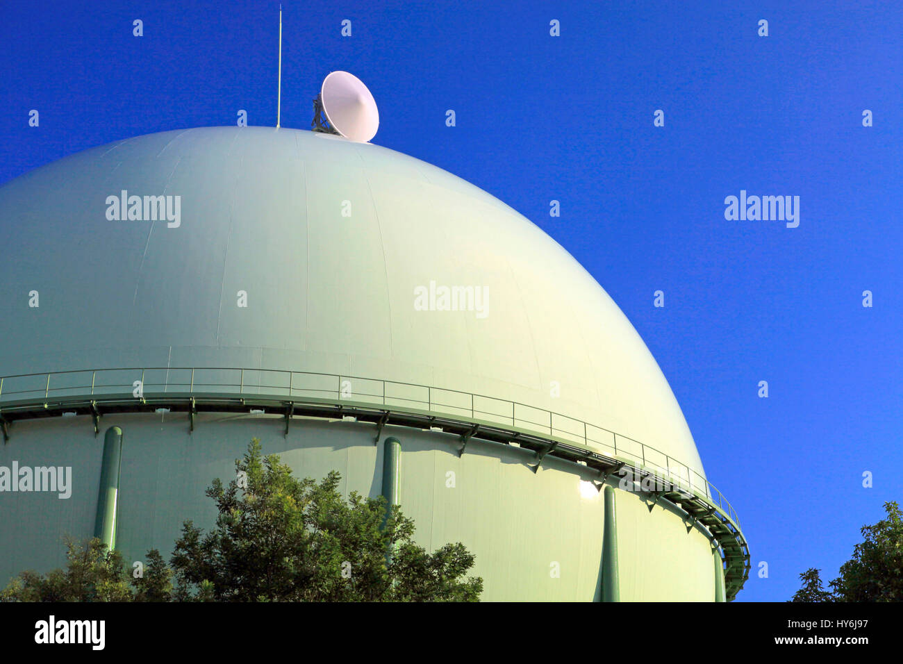 Gas Holders at Nishi-Tokyo city Tokyo Japan Stock Photo - Alamy