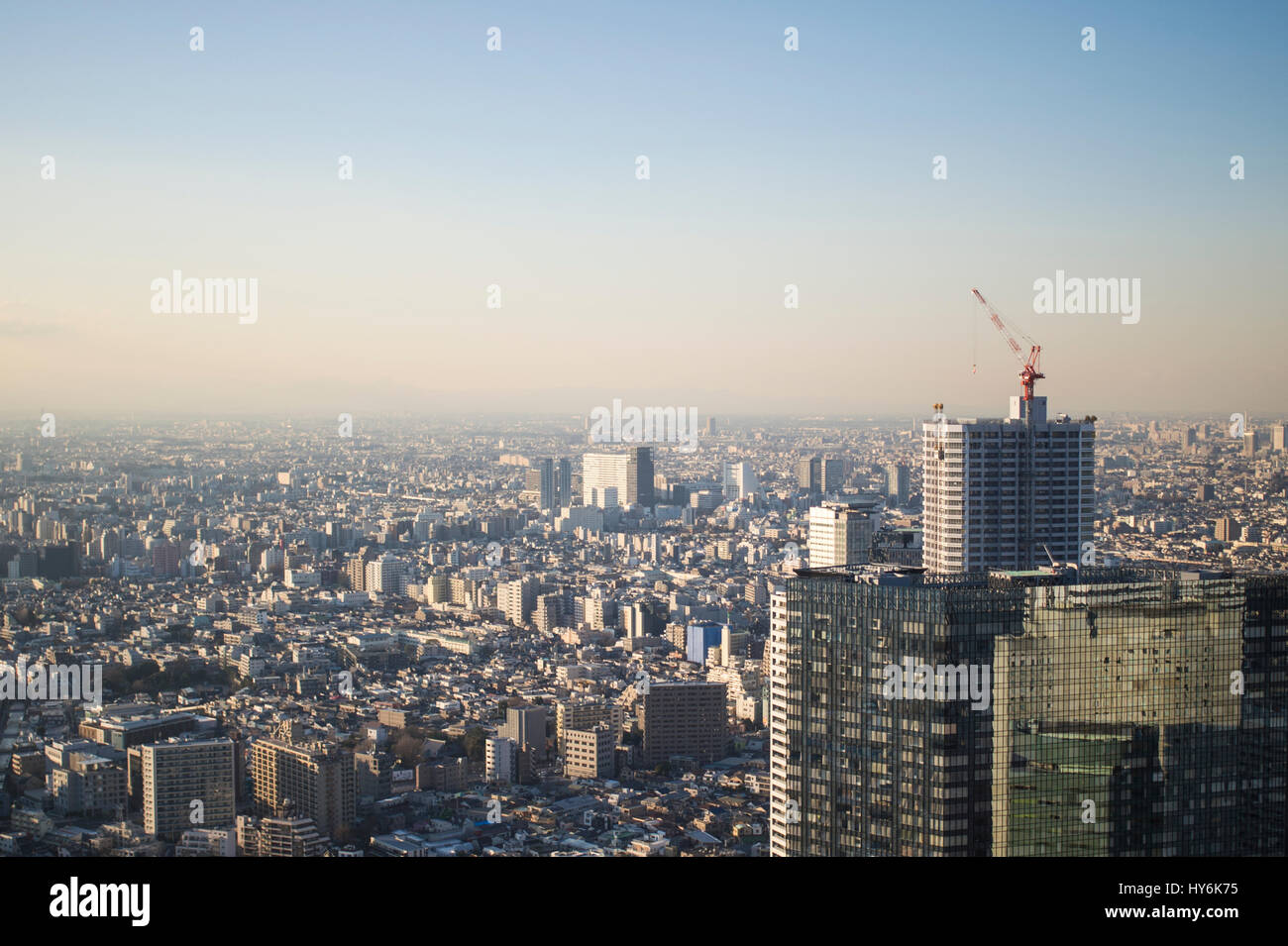 The View From The Tokyo Metropolitan Government Office Stock Photo - Alamy