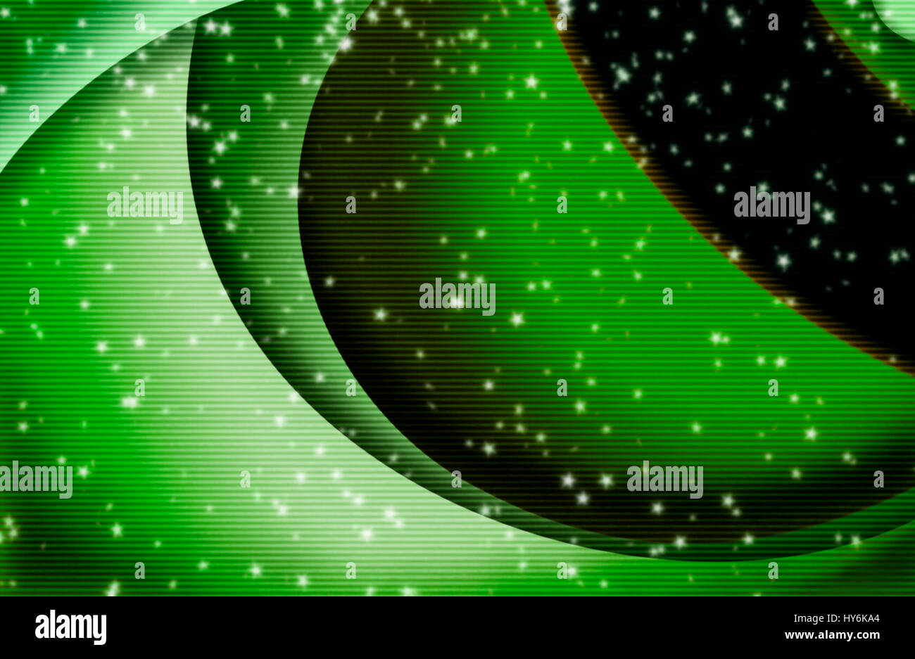 Abstract Digital virtual high-tech background with bright green colors ...
