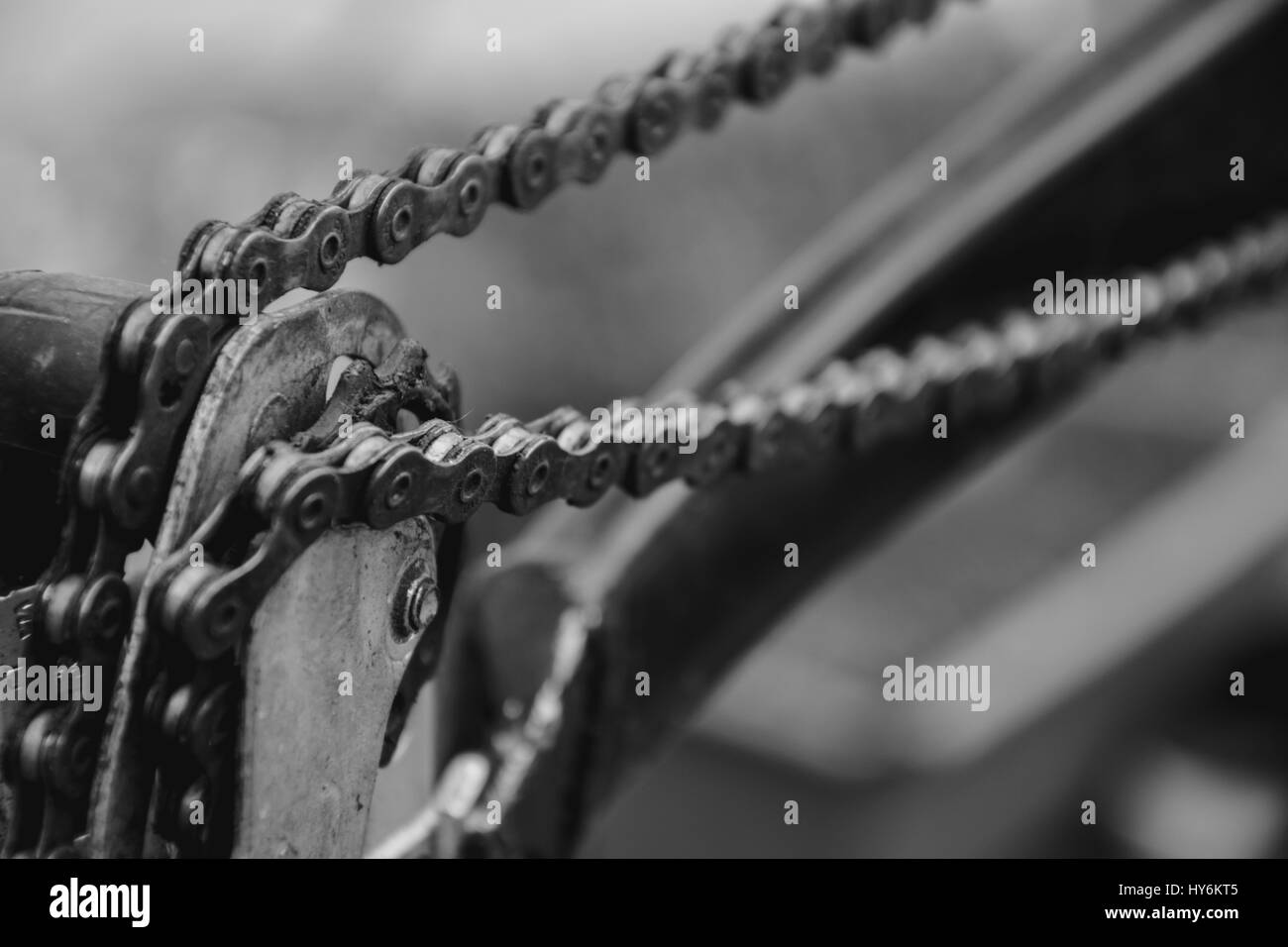 Vintage cycle parts Black and White Stock Photos & Images - Alamy