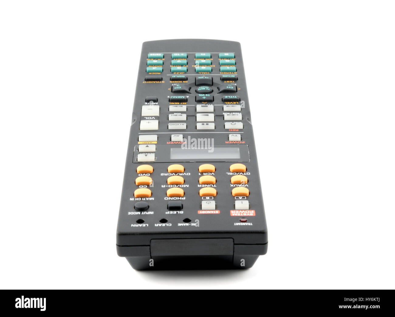 Remote control panel on a white background Stock Photo - Alamy
