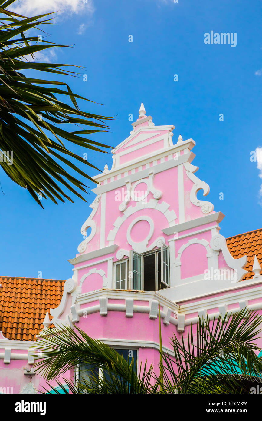 Example of vibrant and colorful Dutch architecture on buildings in ...