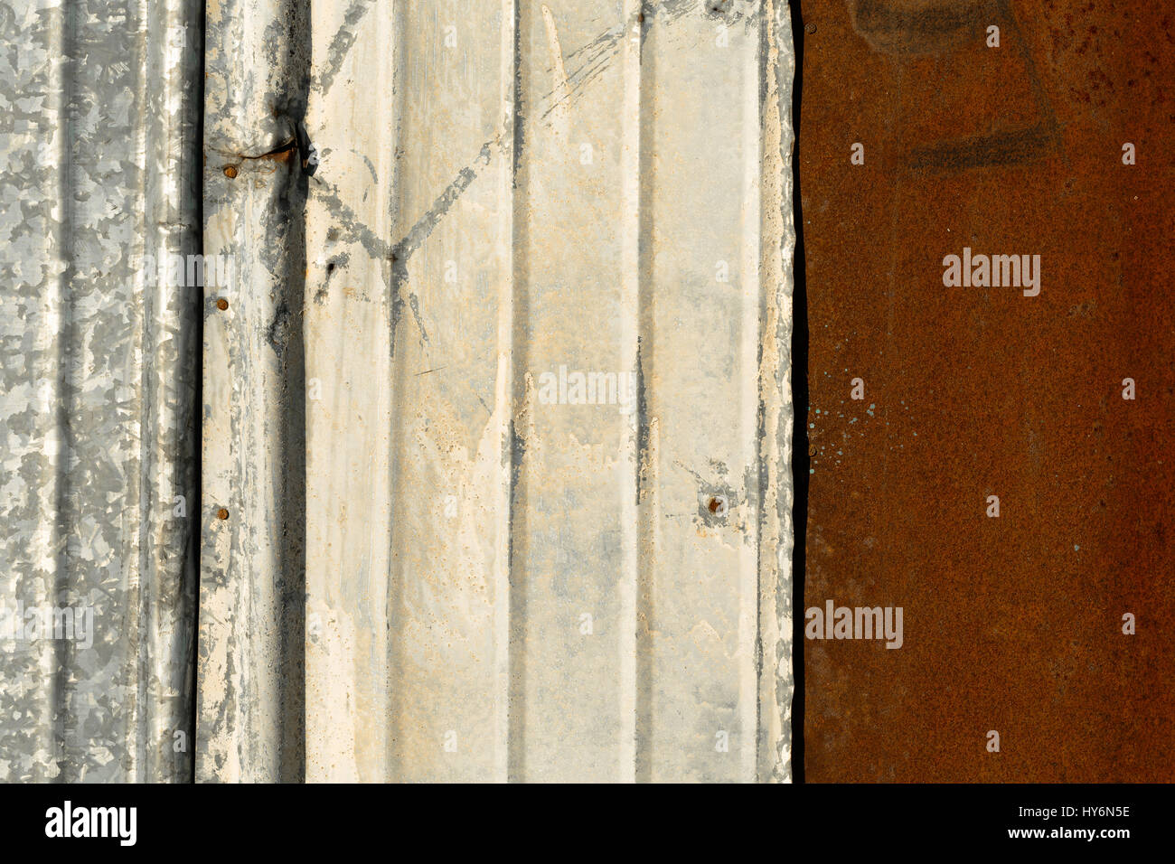 Stained metal wall texture pattern Stock Photo - Alamy