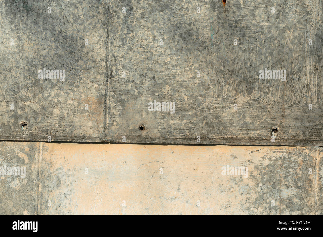 Colored rusty stained metal wall texture pattern Stock Photo - Alamy