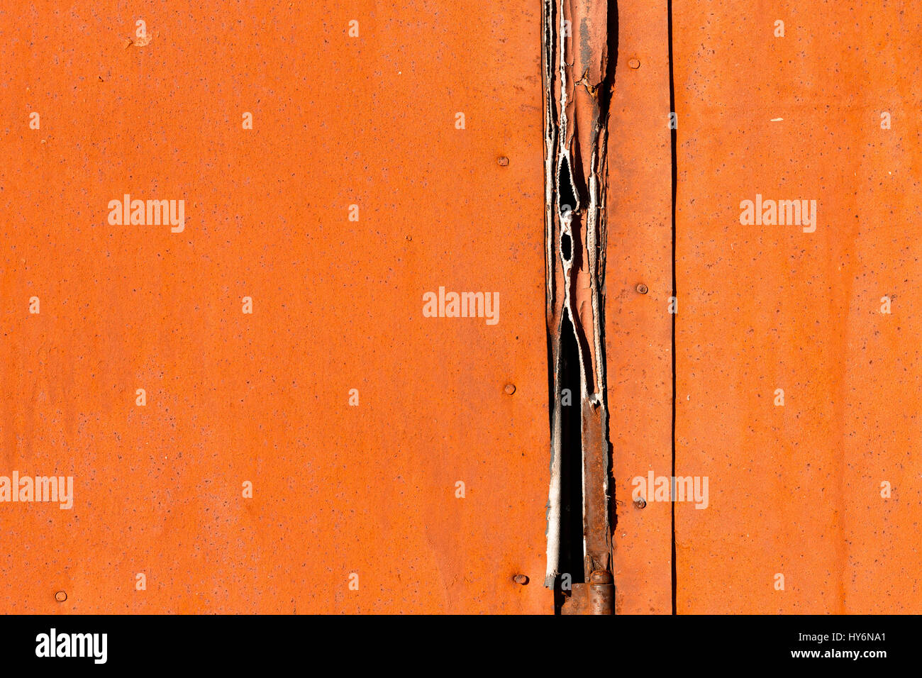 Rusty stained metal wall texture pattern Stock Photo - Alamy