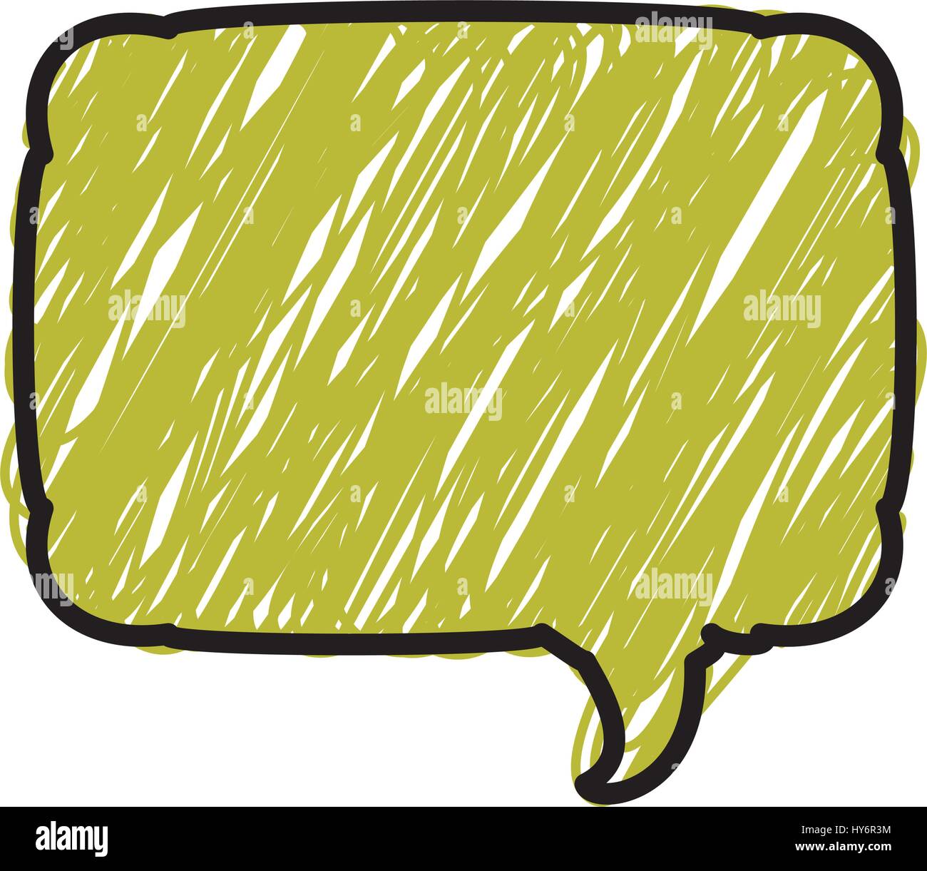 Green pencil drawing information Stock Vector Images - Alamy