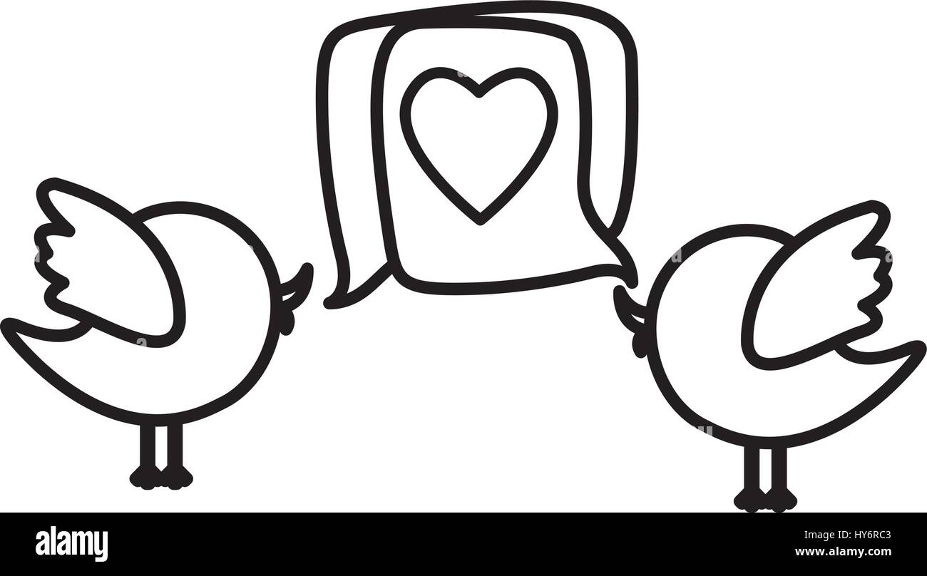 Male heart cartoon design Black and White Stock Photos & Images - Alamy