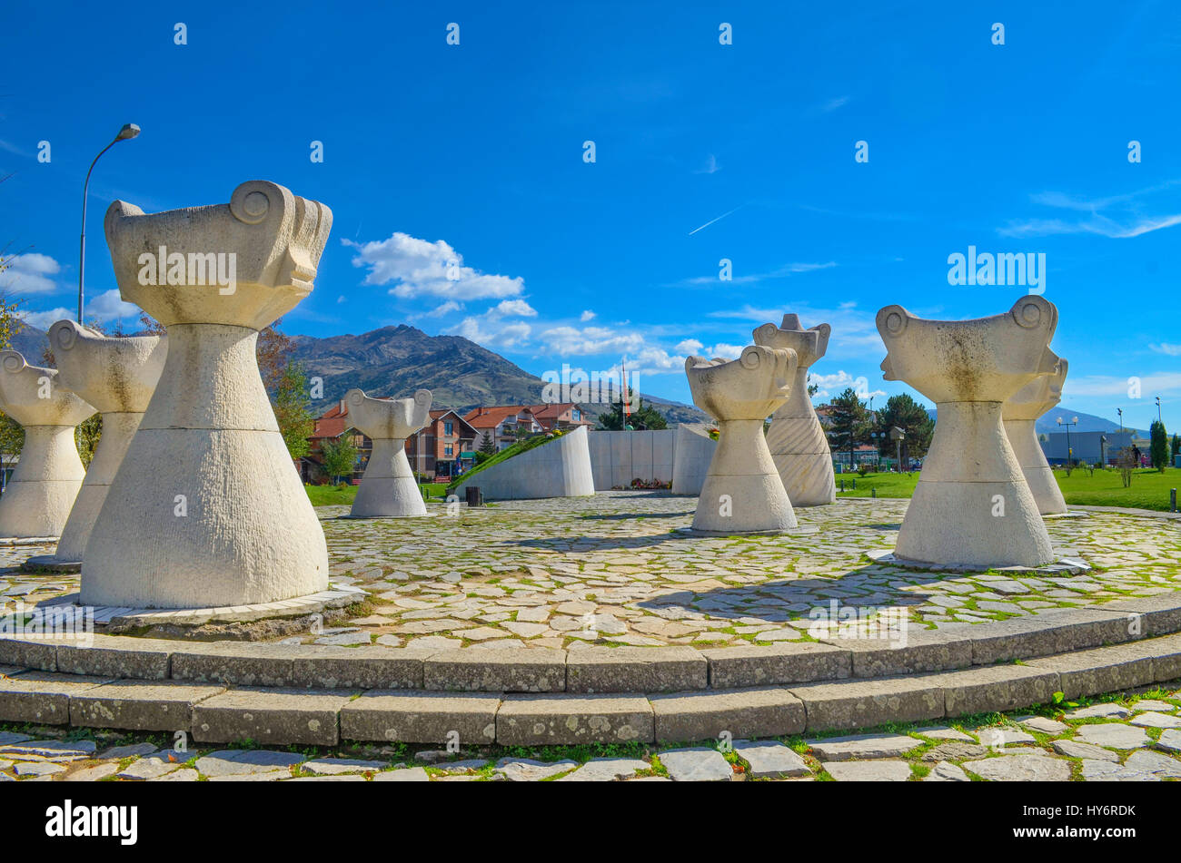 Prilep - Macedonia - WW2 Monument Stock Photo - Alamy