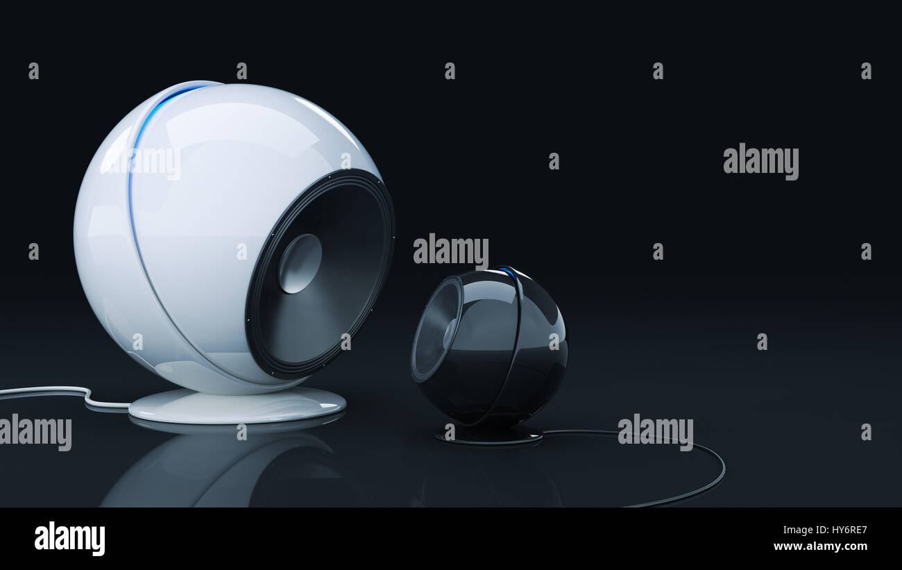 Speaker 3d hi-res stock photography and images - Alamy