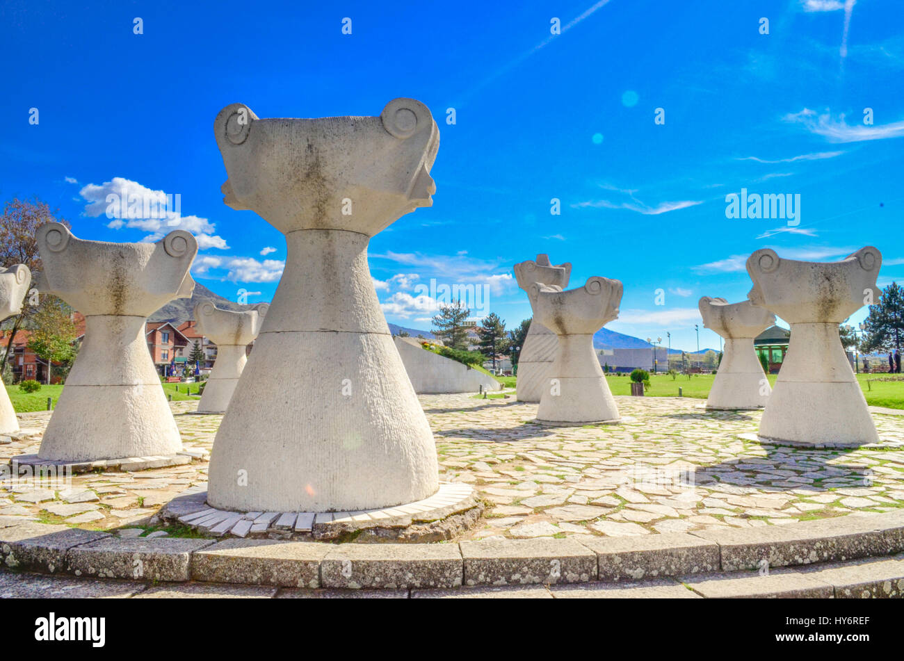 Prilep - Macedonia - WW2 Monument Stock Photo - Alamy