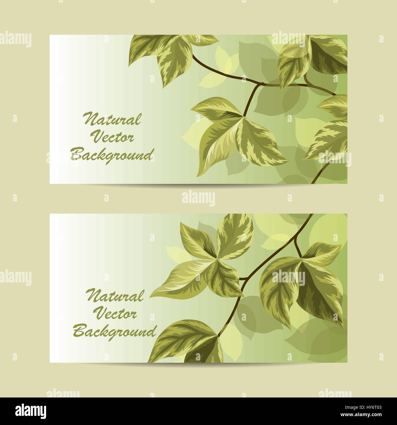 Environment ecology green banners hi-res stock photography and images ...