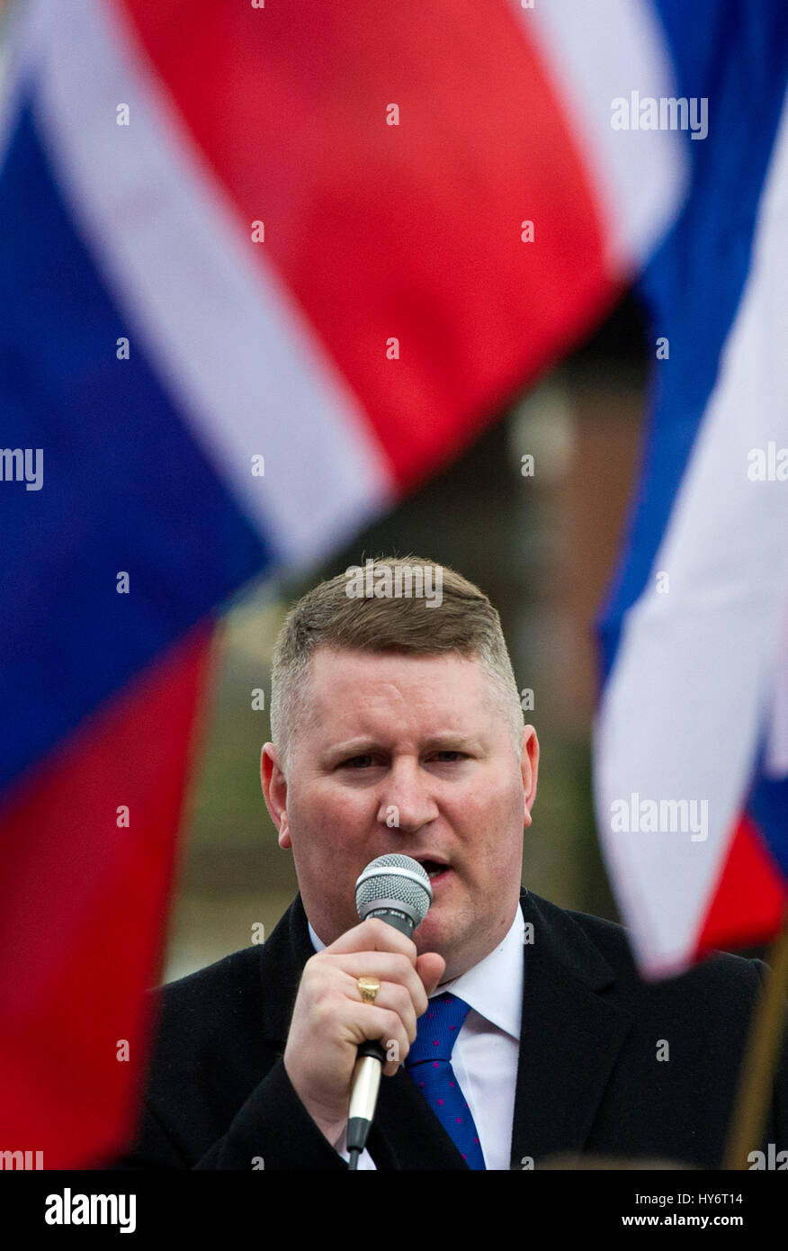Britain first paul golding hi-res stock photography and images - Alamy