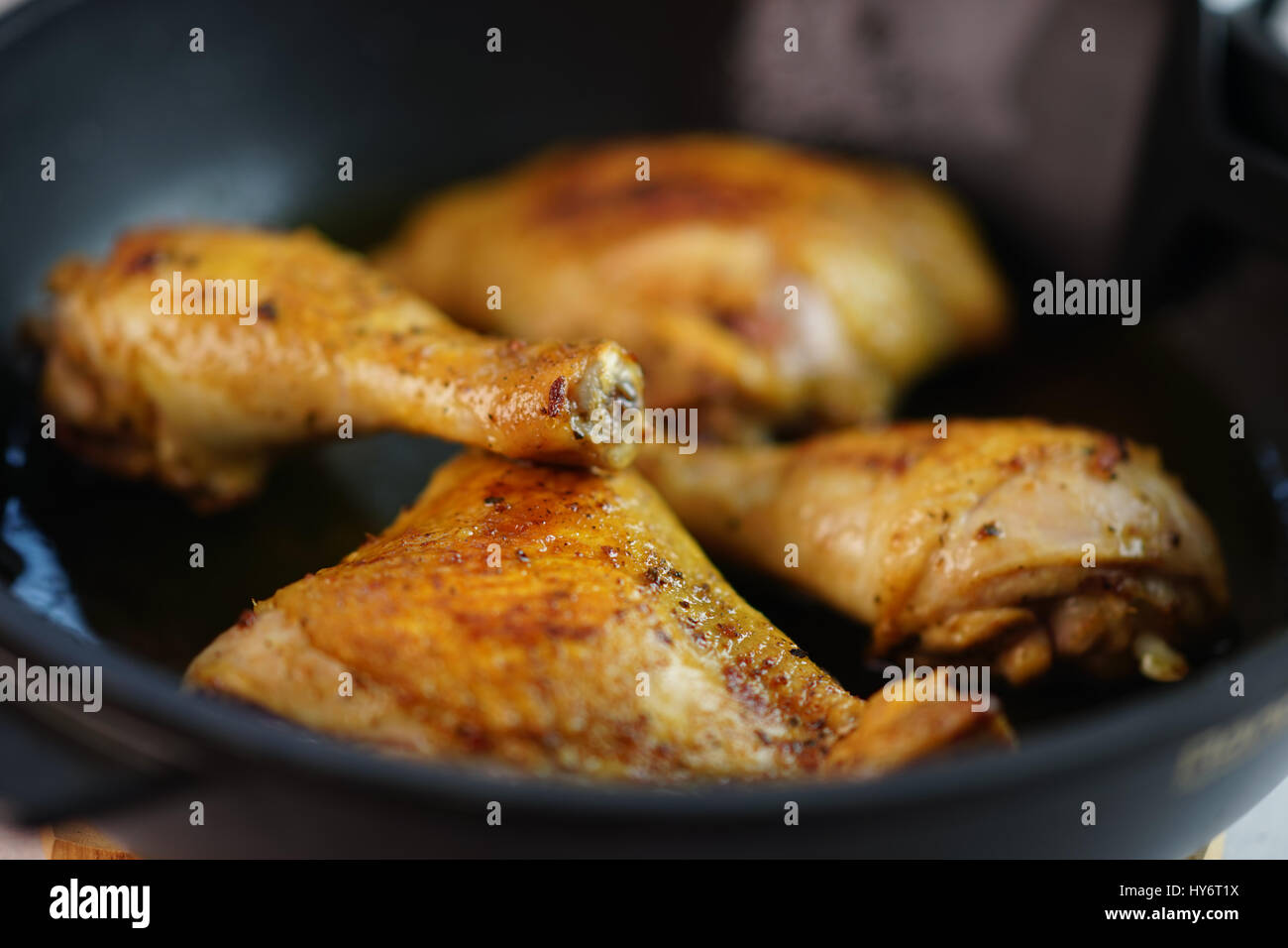 Chicken leg piece hi-res stock photography and images - Alamy