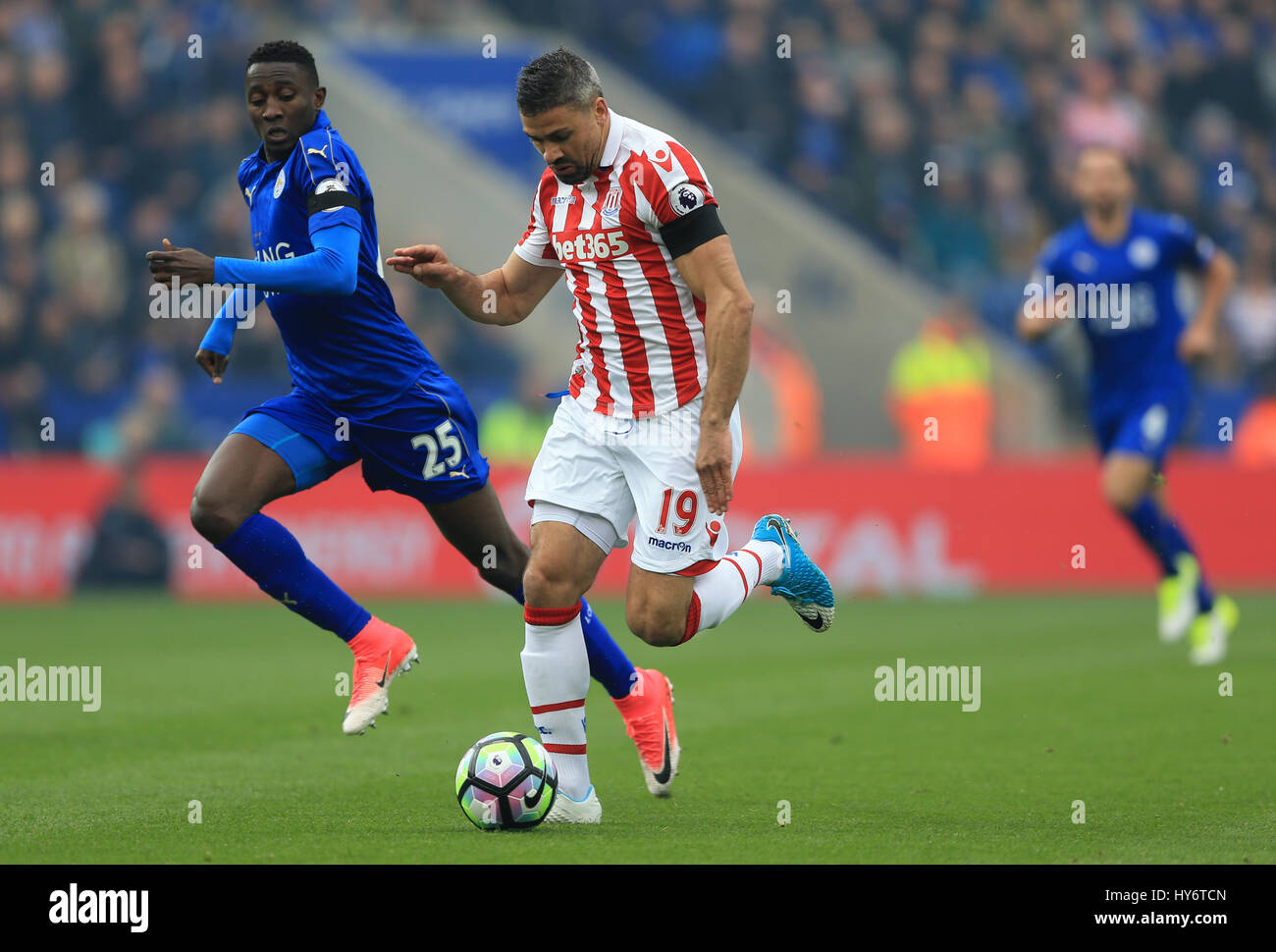 Stoke City's Jonathan Walters in action during the Premier League match ...