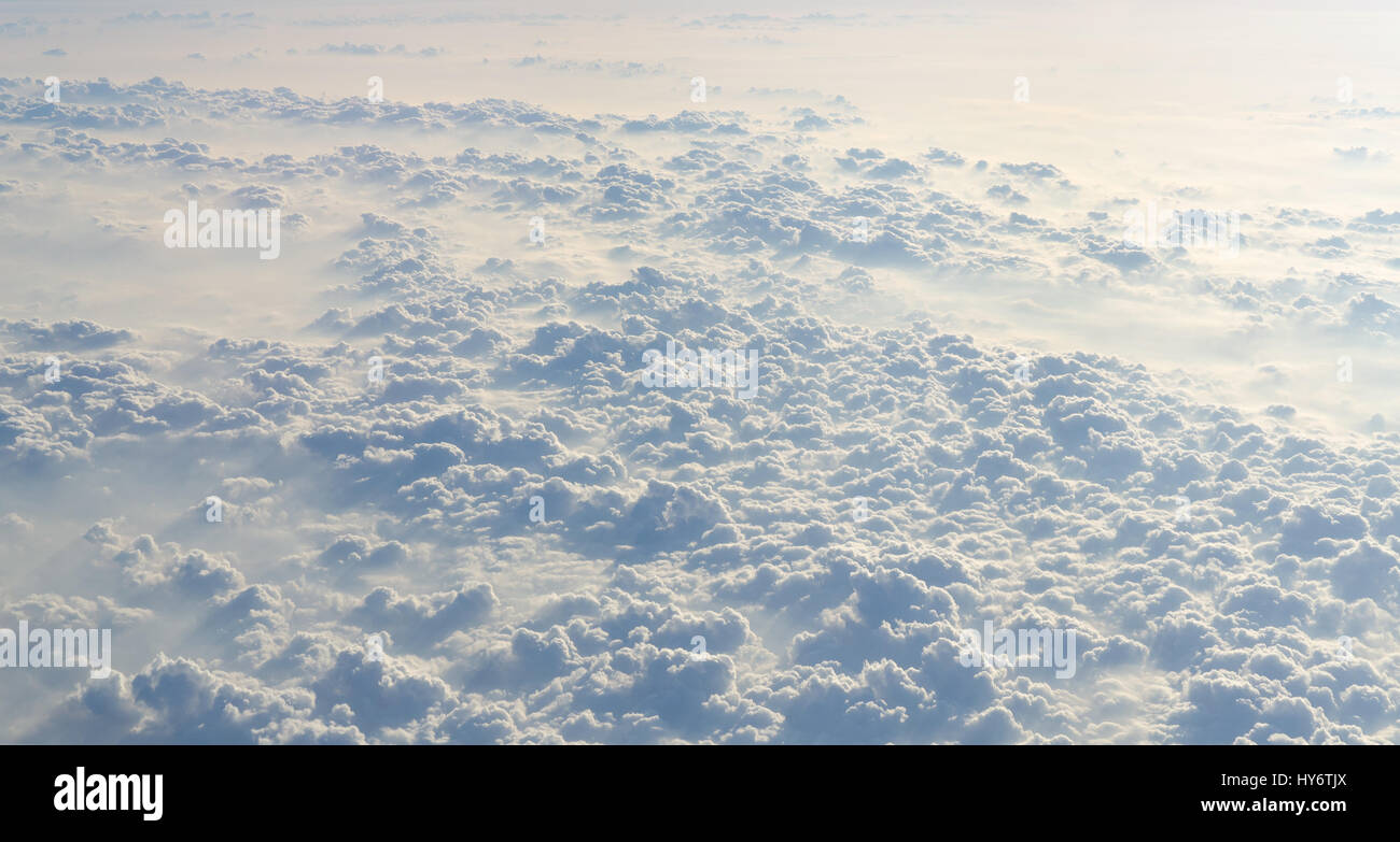 Aerial view cloud formation hi-res stock photography and images - Alamy