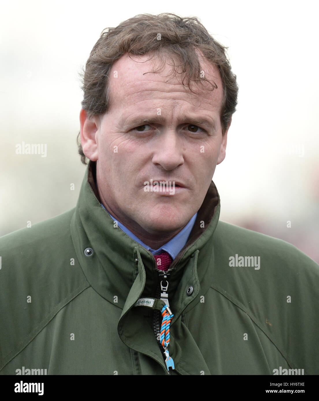 Trainer Richard Hannon during the Betway Lincoln Day at Doncaster ...