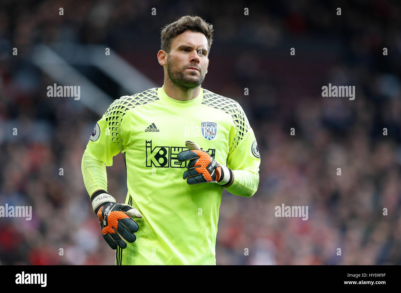 West Bromwich Albion goalkeeper Ben Foster Stock Photo - Alamy