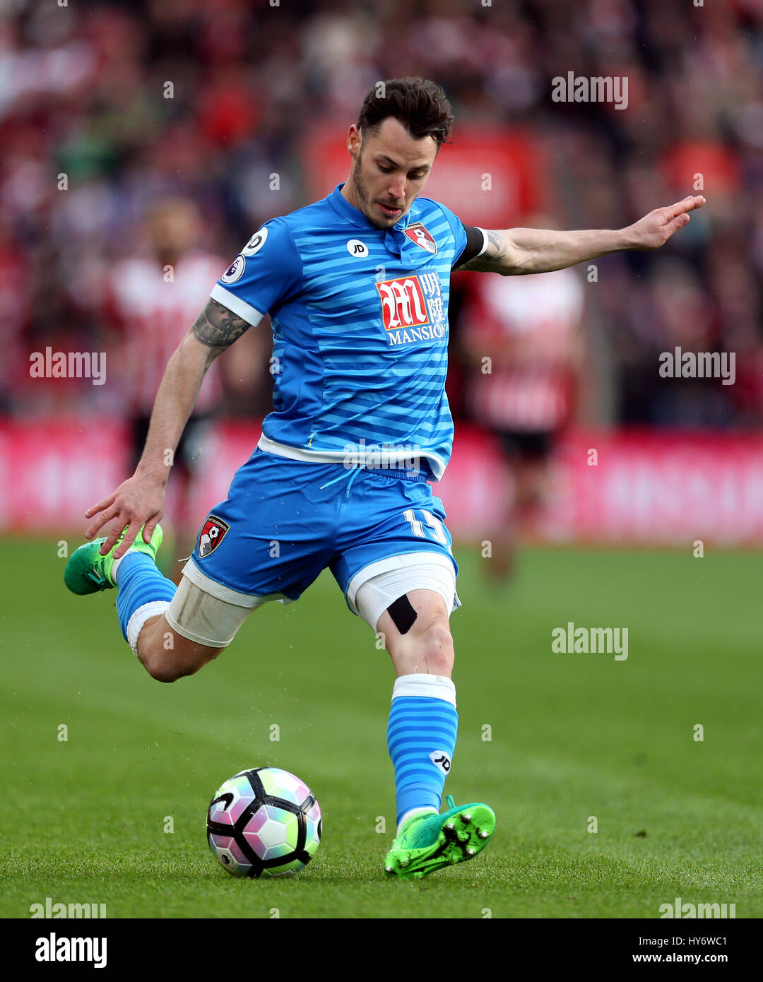 AFC Bournemouth's Adam Smith Stock Photo - Alamy