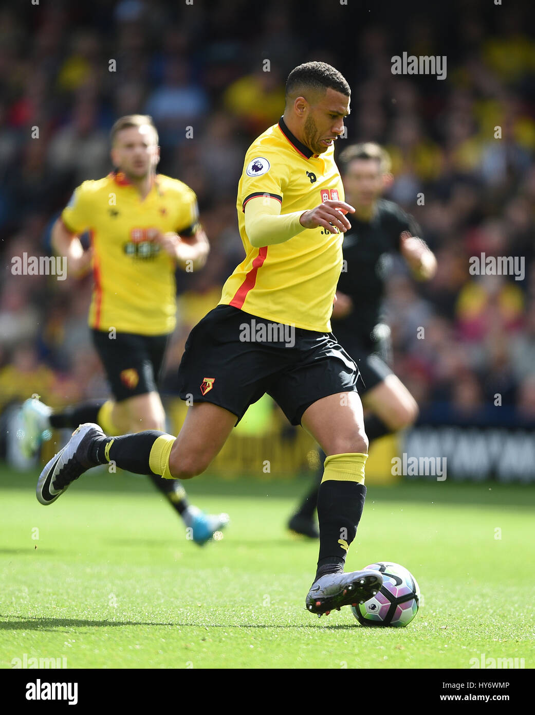 Watford's Etienne Capoue Stock Photo - Alamy