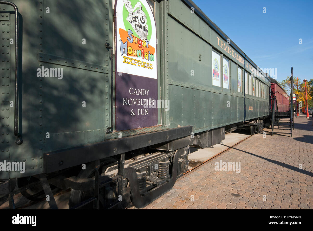 Sugar Mountain Express located in two restored 1920's rail cars, The ...