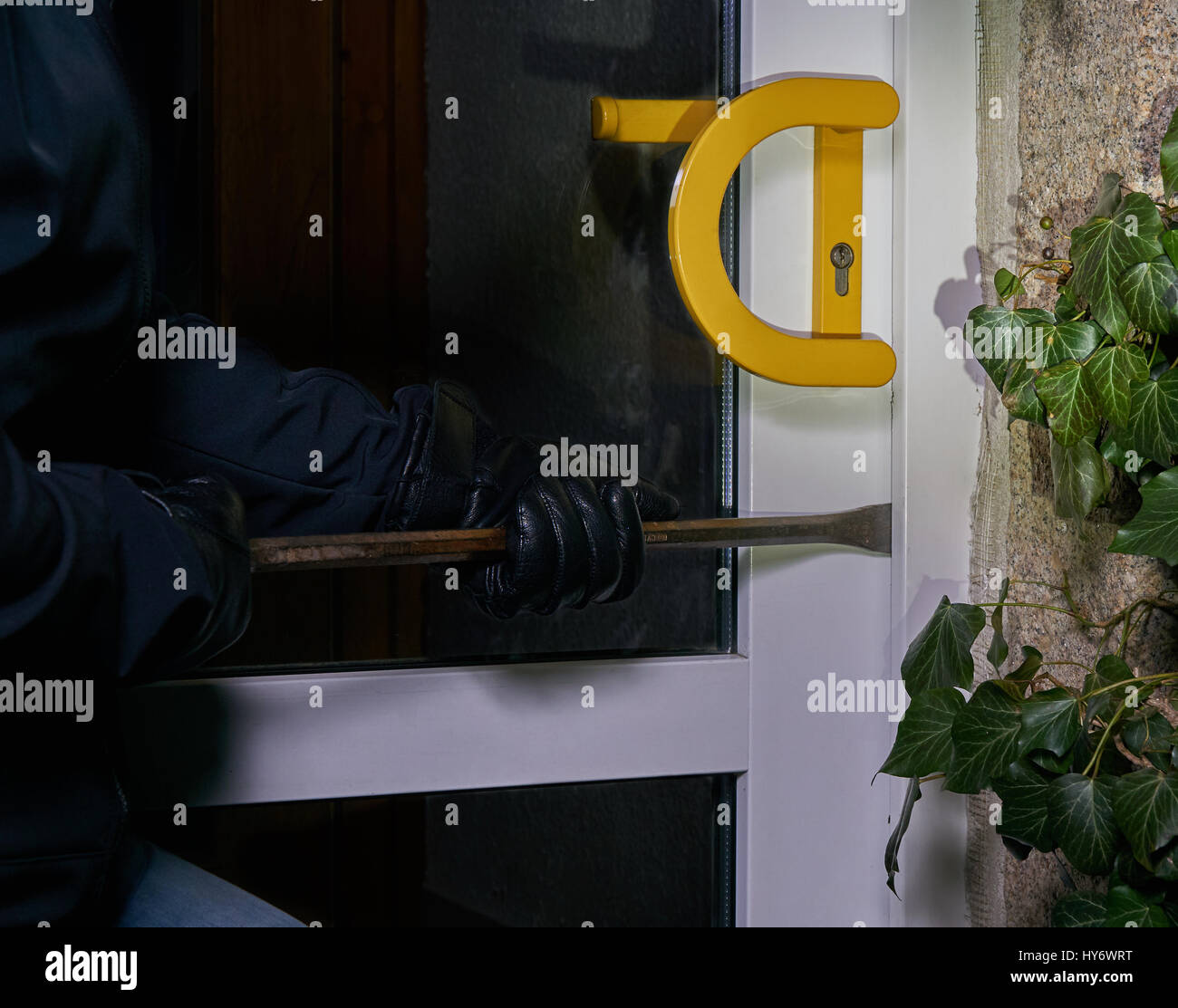 Person entering house hi-res stock photography and images - Alamy