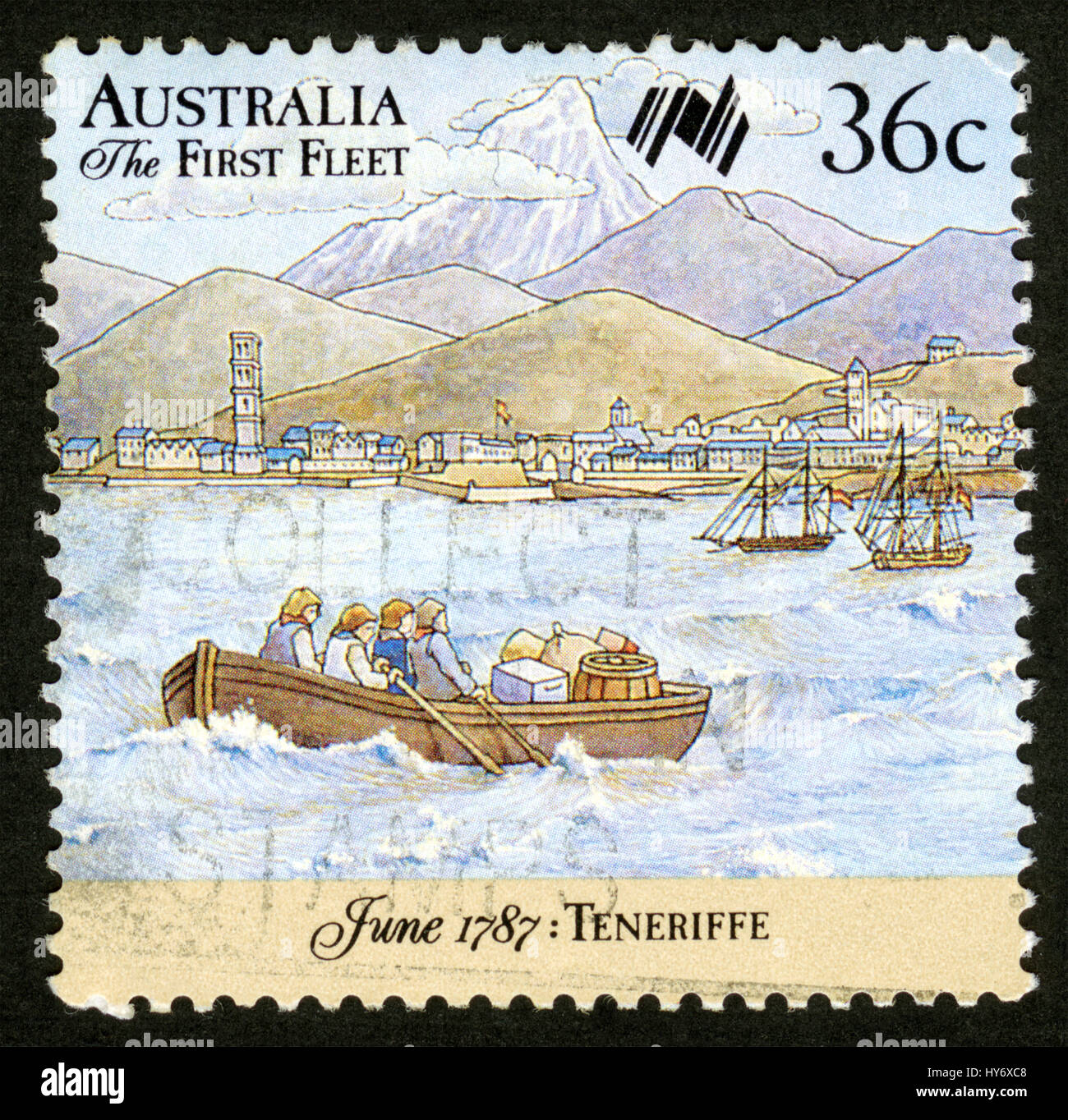 First Fleet Australia Stock Photos & First Fleet Australia Stock Images ...