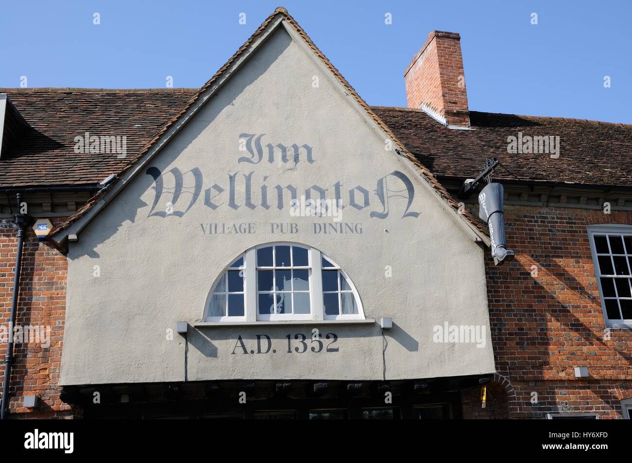 The Wellington Inn, Welwyn, Hertfordshire Stock Photo - Alamy