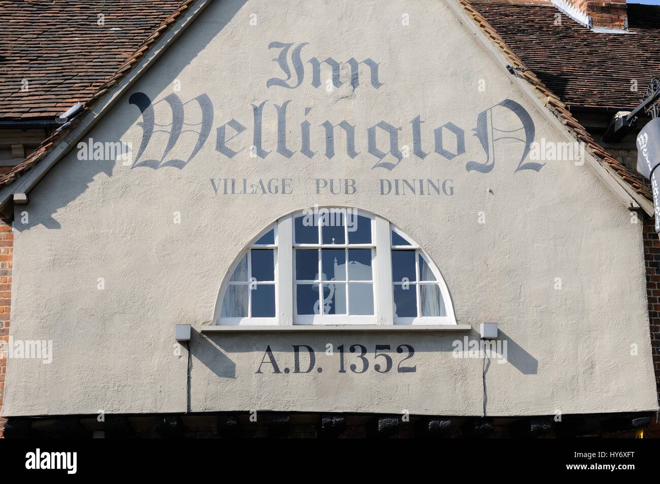 The Wellington Inn, Welwyn, Hertfordshire Stock Photo - Alamy