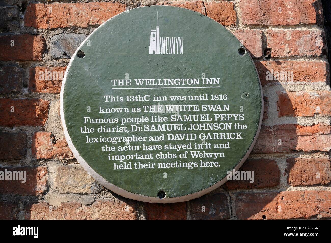 Wellington plaque hi-res stock photography and images - Alamy