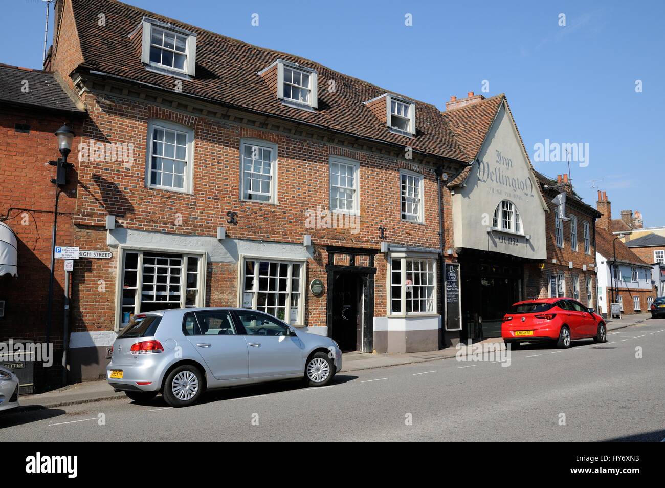 The Wellington Inn, Welwyn, Hertfordshire Stock Photo - Alamy