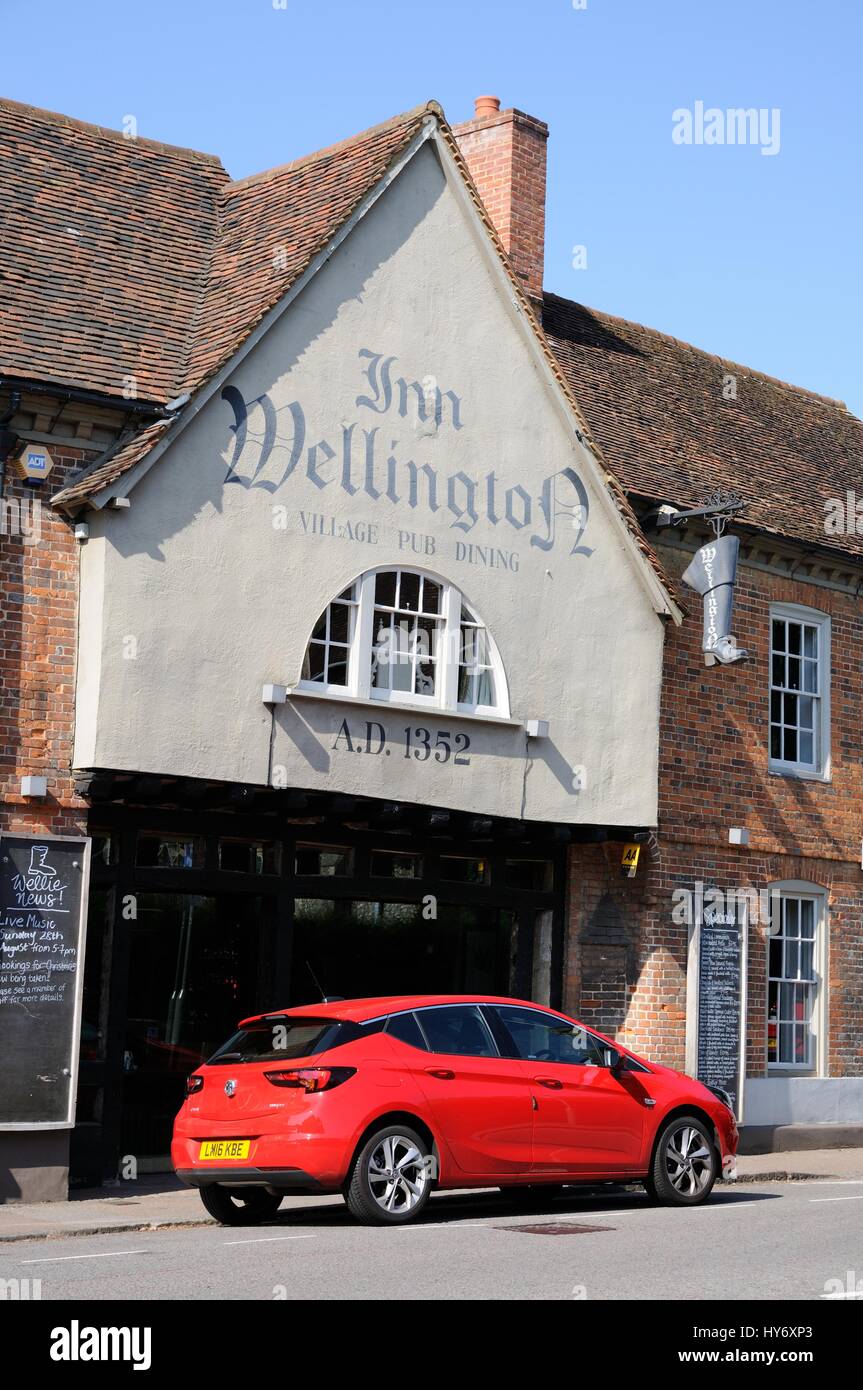 The Wellington Inn, Welwyn, Hertfordshire Stock Photo - Alamy