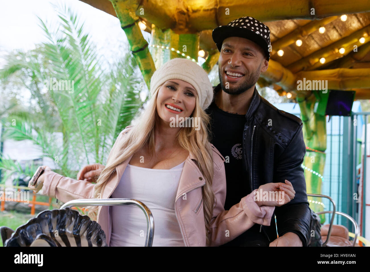 Paris,France.31th March, 2017.Tatiana Laurens Delarue and Xavier ...